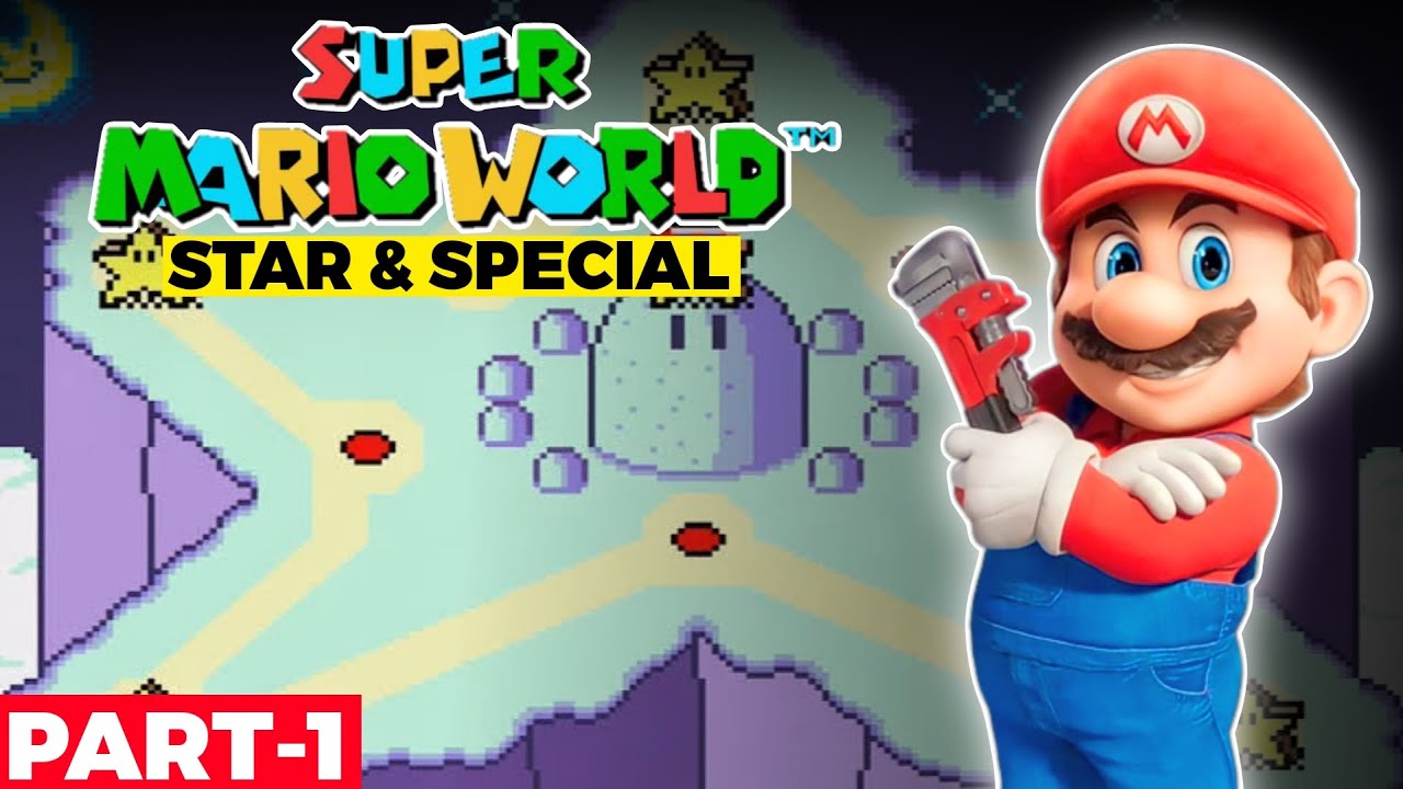Super Mario World Star & Special P1 Gameplay | Classic Nintendo Fun ...