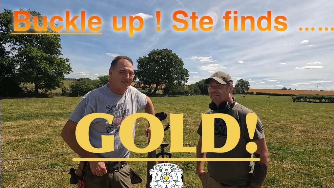 Metal Detecting UK | Buckle Up! Ste Finds…GOLD! Pt.1 | Minelab Equinox ...