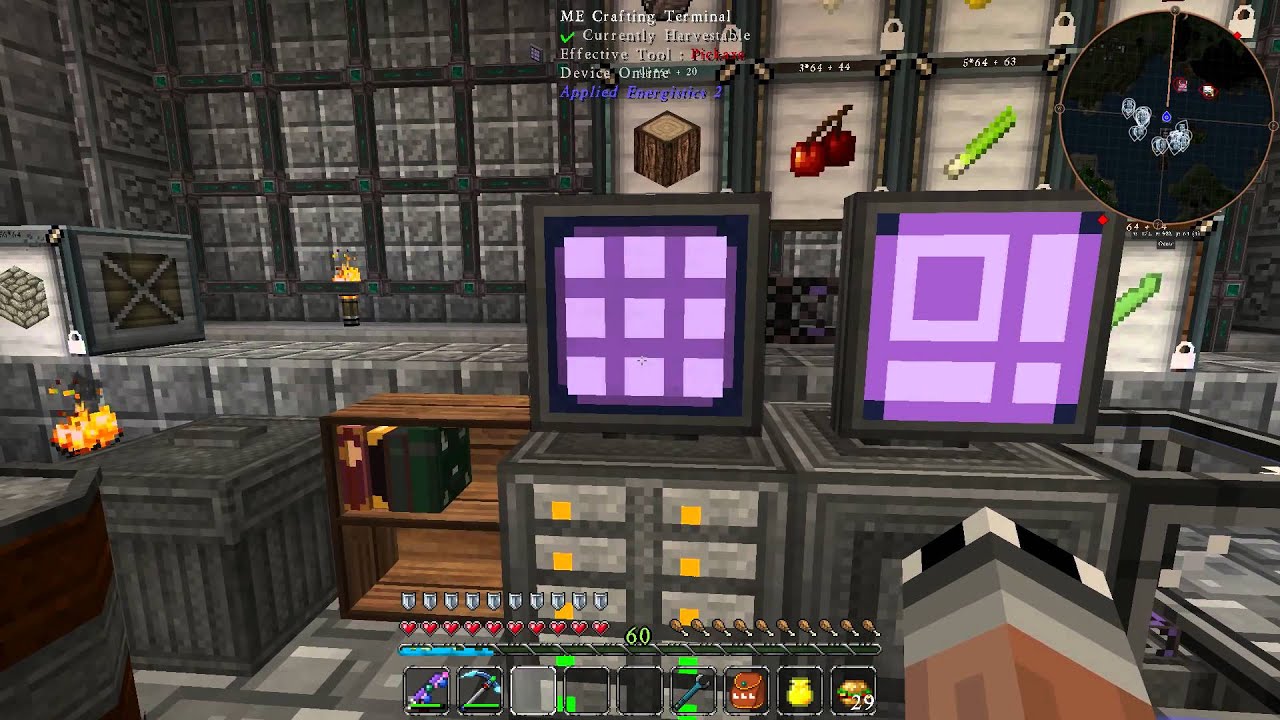 FTB Infinity - E29 - Ae2 controller - YouTube