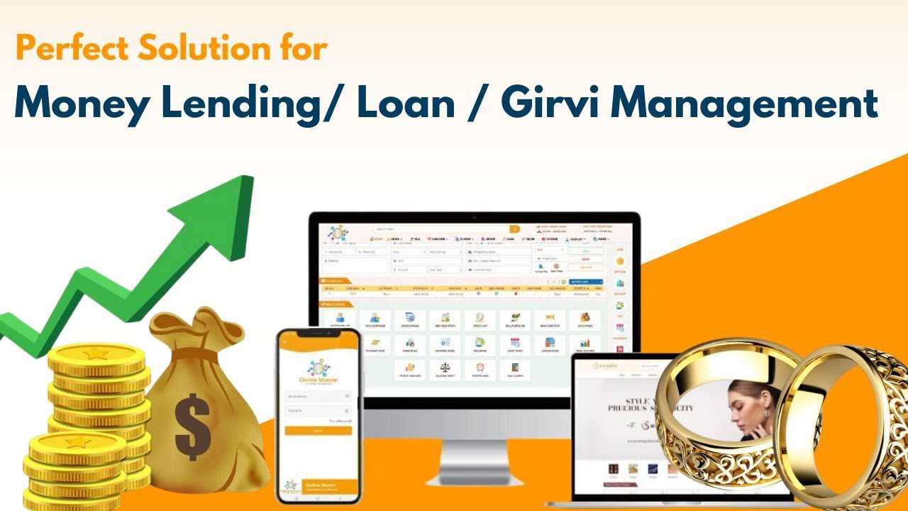 Managing Loan/Girvi is Easy with Online Munim Jewellery Software ...