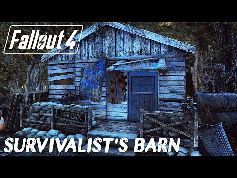 Fallout 4 - Survivalist's Barn - YouTube