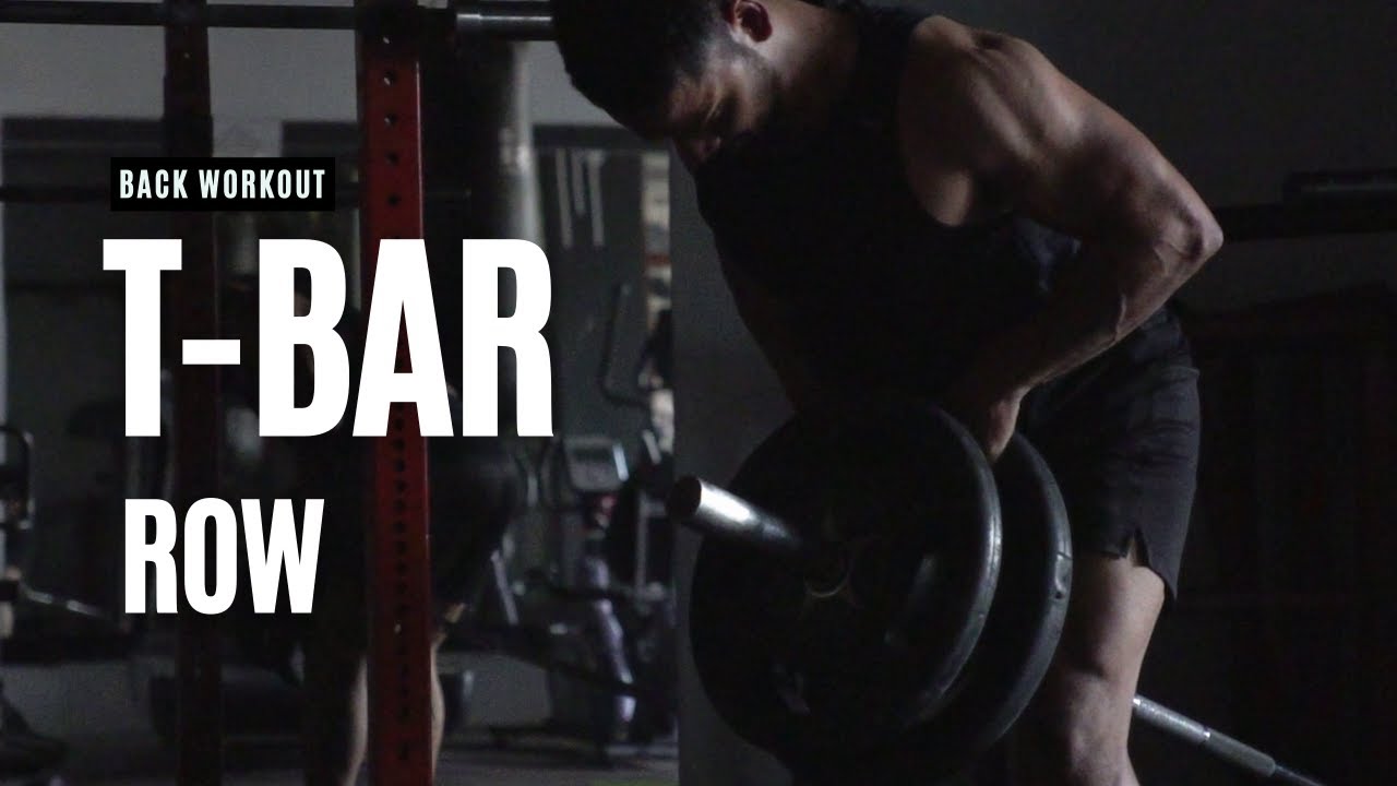 Back workout | T-BAR exercise | Cinematic Demonstration - YouTube