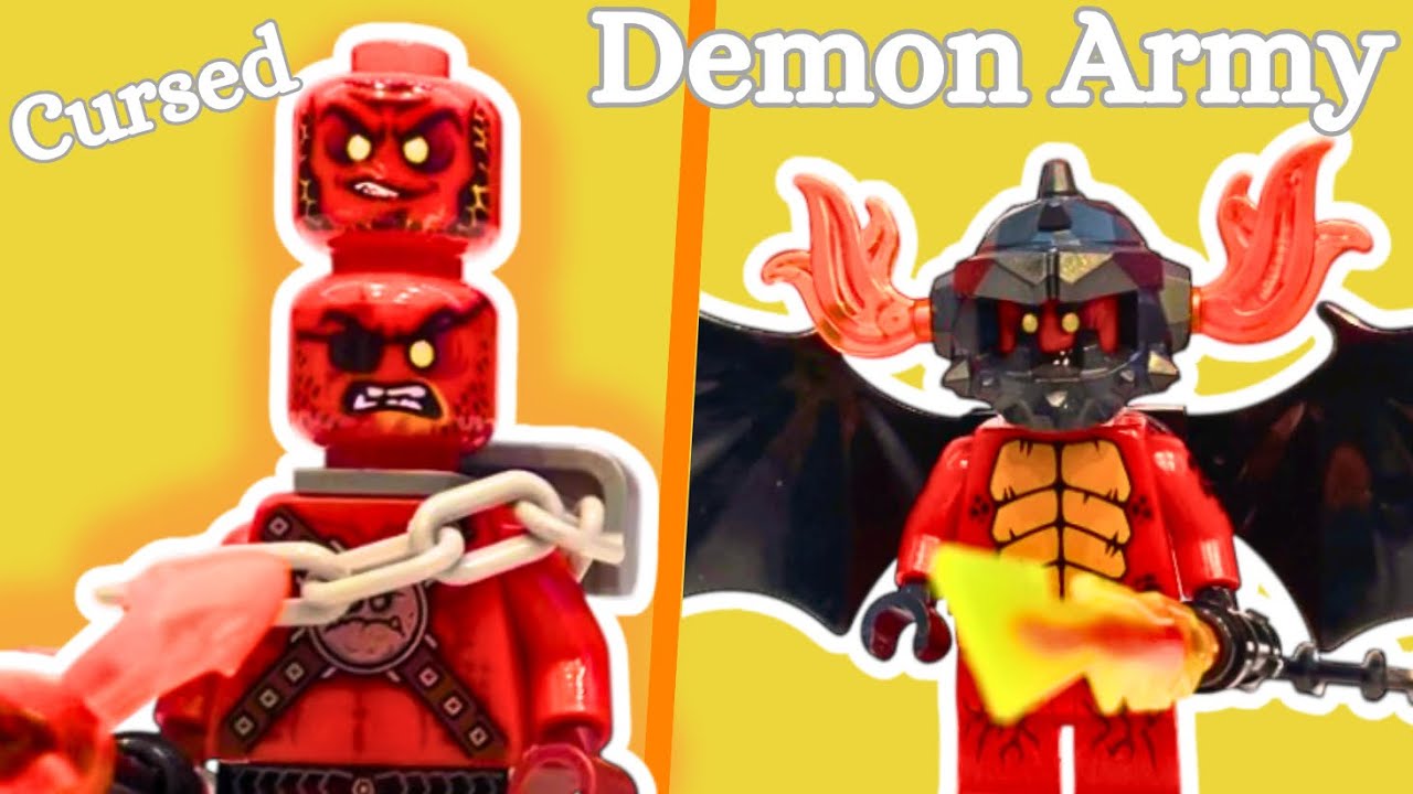 I made a DEMON army in LEGO - YouTube