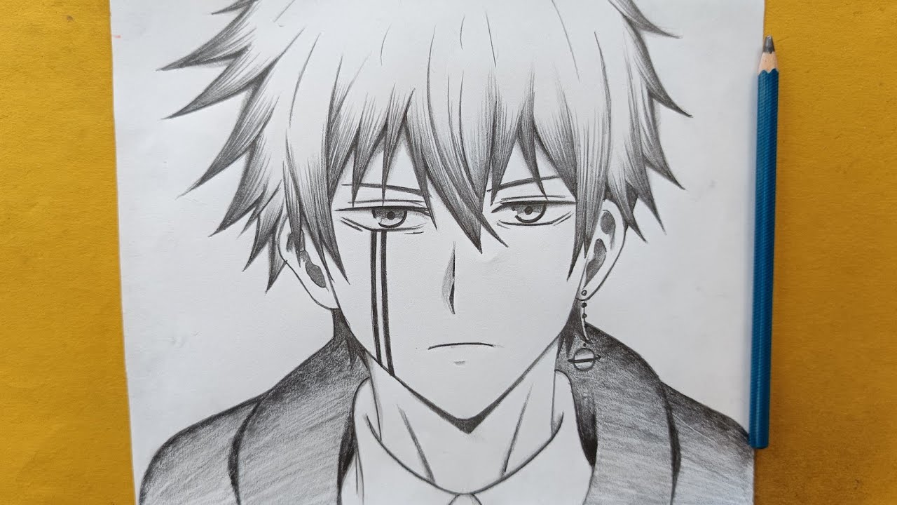 How to draw Lance Crown - step by step || Lance Crown drawing from ...