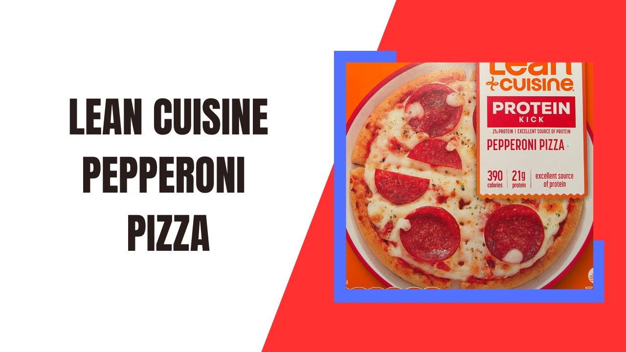 First Time Trying Lean Cuisine Pepperoni Pizza - YouTube