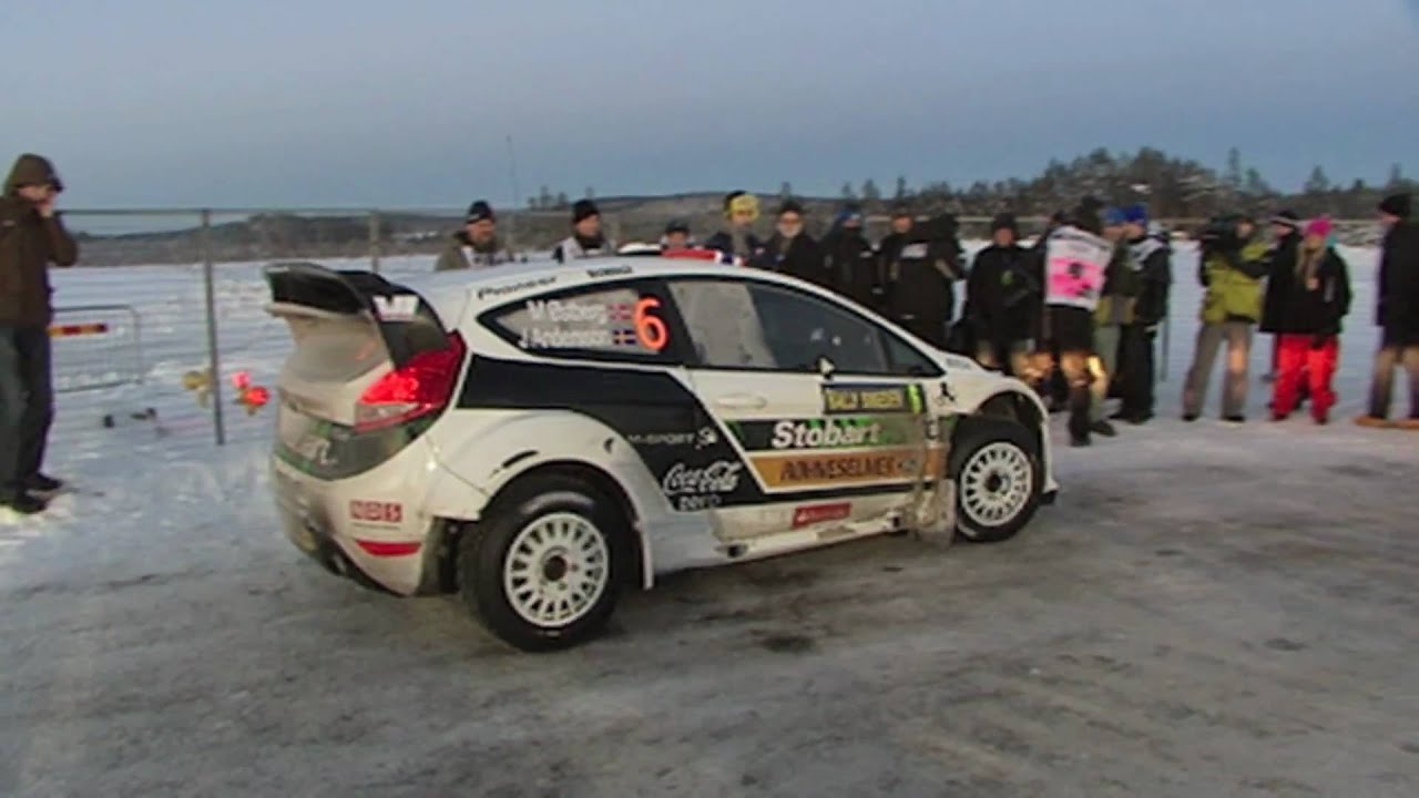Mads Østberg and his WRC Fiesta collage. - YouTube