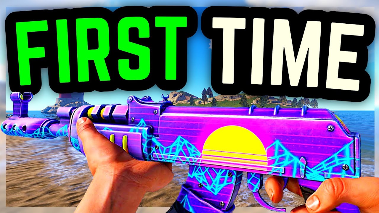 Trying Rust PVP For The First Time - YouTube