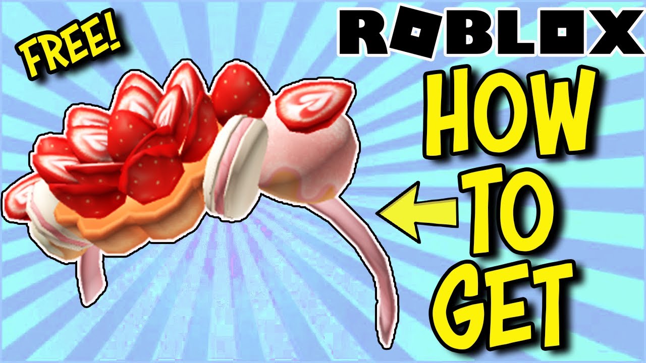 [EVENT] *FREE ITEM* How To Get NARS Strawberry Sweets Headband on Roblox - YouTube