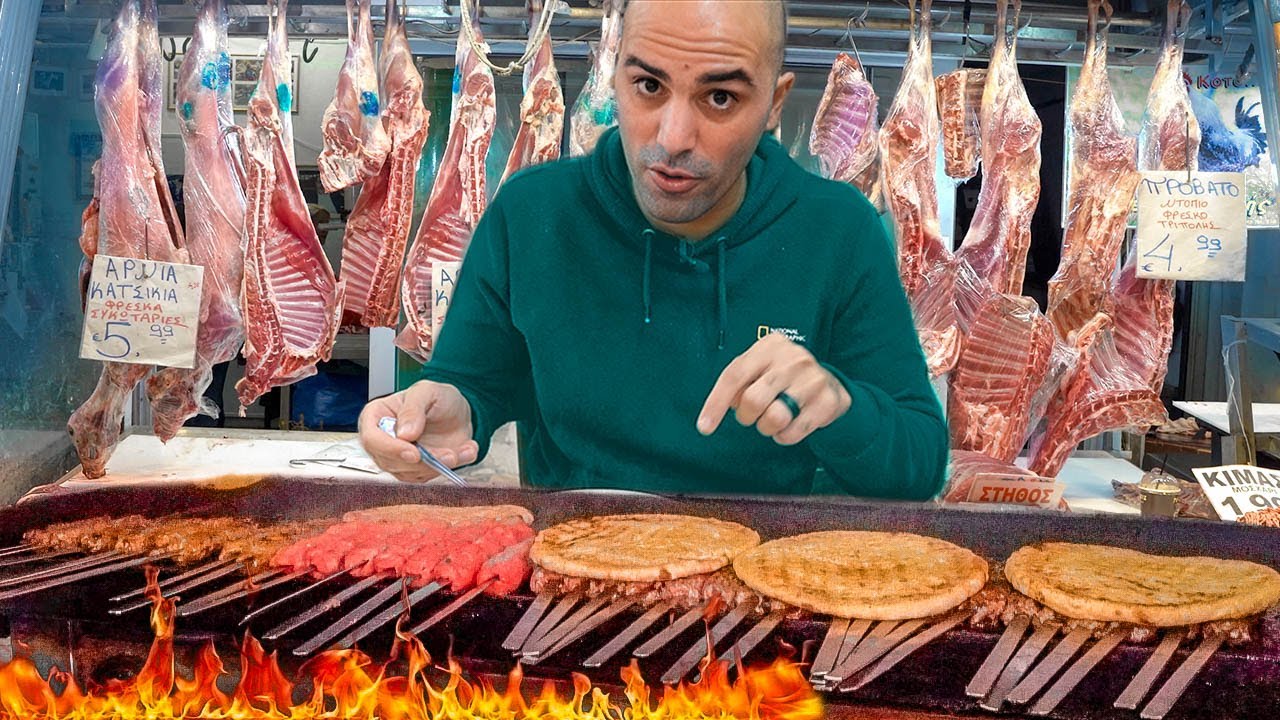 Greek street food tour in Athens, Greece - KING OF SOUVLAKI + Best ...