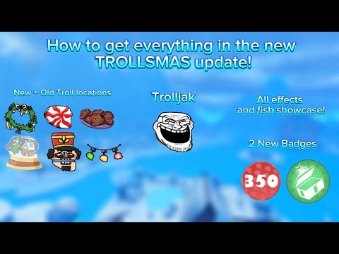 How to get everything in the new TROLLSMAS update!