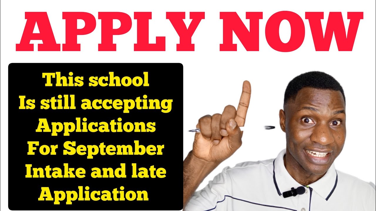 APPLY NOW. THIS SCHOOL STILL ACCEPTS APPLICATION AND LATE APPLICATION ...