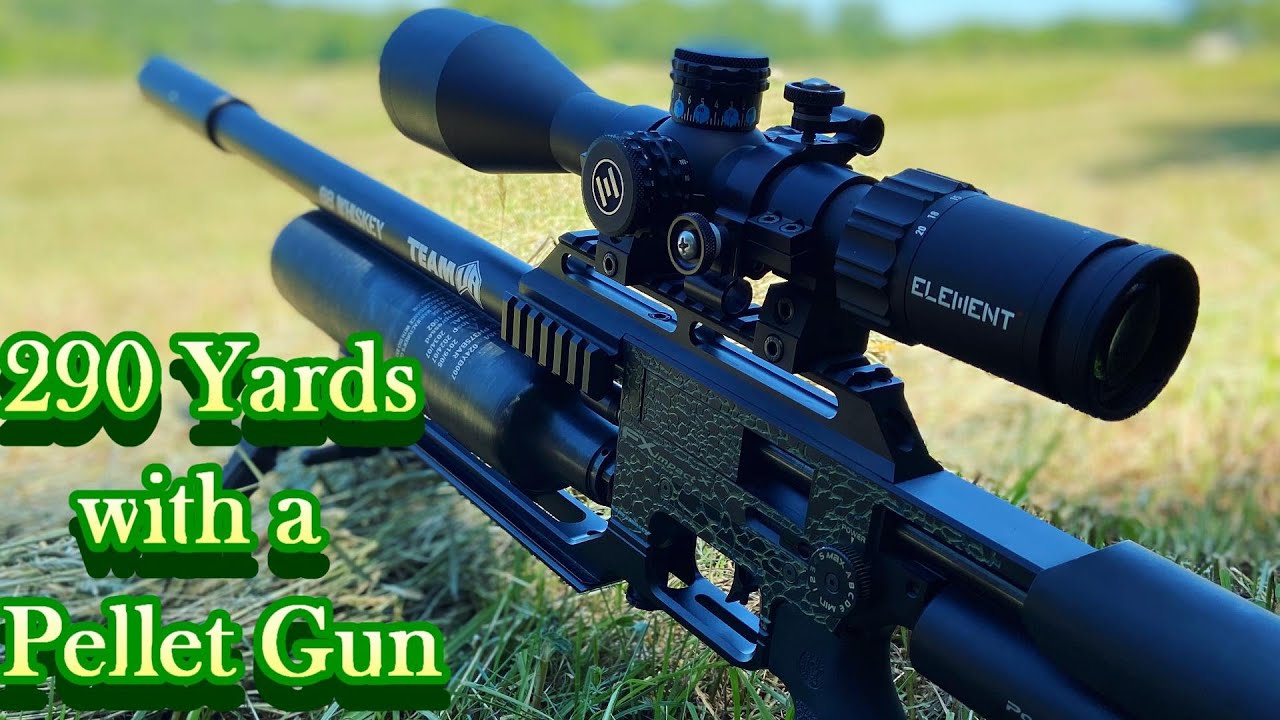 EXTREME Target Shooting | 290 Yards with PELLETS | FX Impact MKII - YouTube
