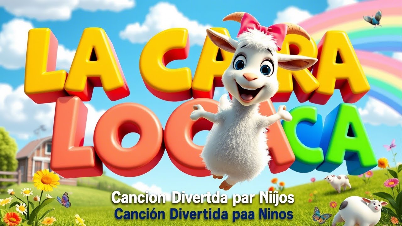 "LA CABRA LOCA 🐐💃 | Canción Divertida para Niños | Caricaturas Animadas ...