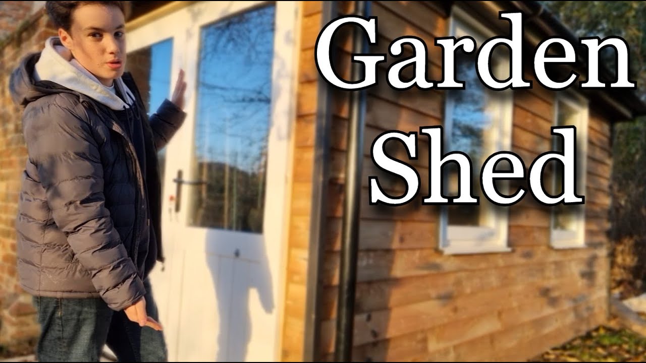 Garden Shed Tour! - YouTube