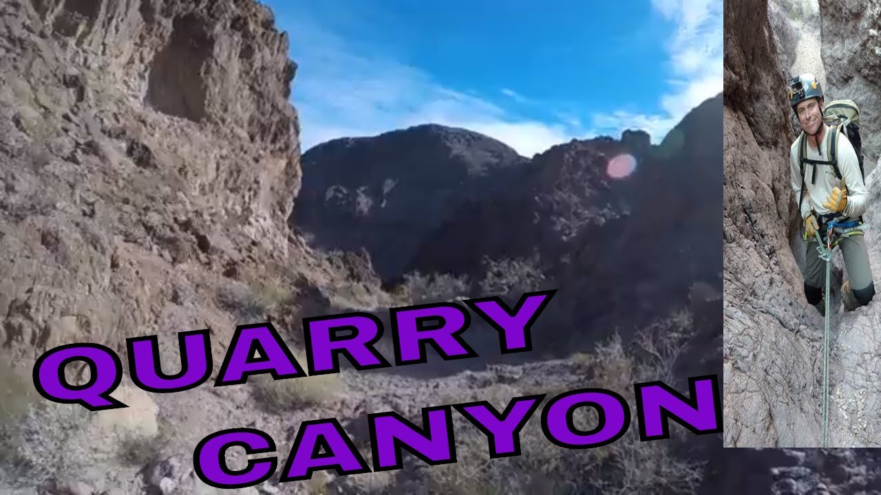 Canyoneering Quarry Canyon, Lake Mead, Nevada - YouTube