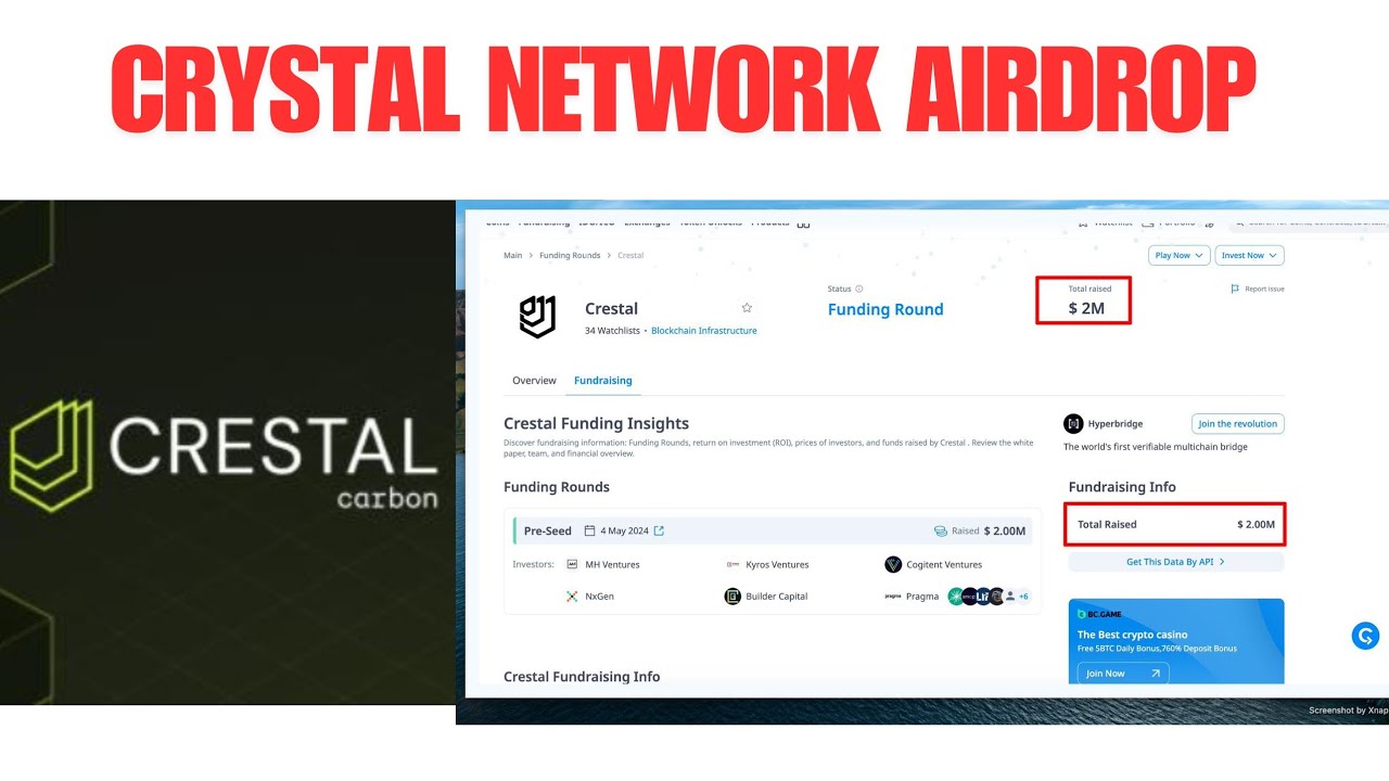 Crystal network Airdrop // AI agent - YouTube