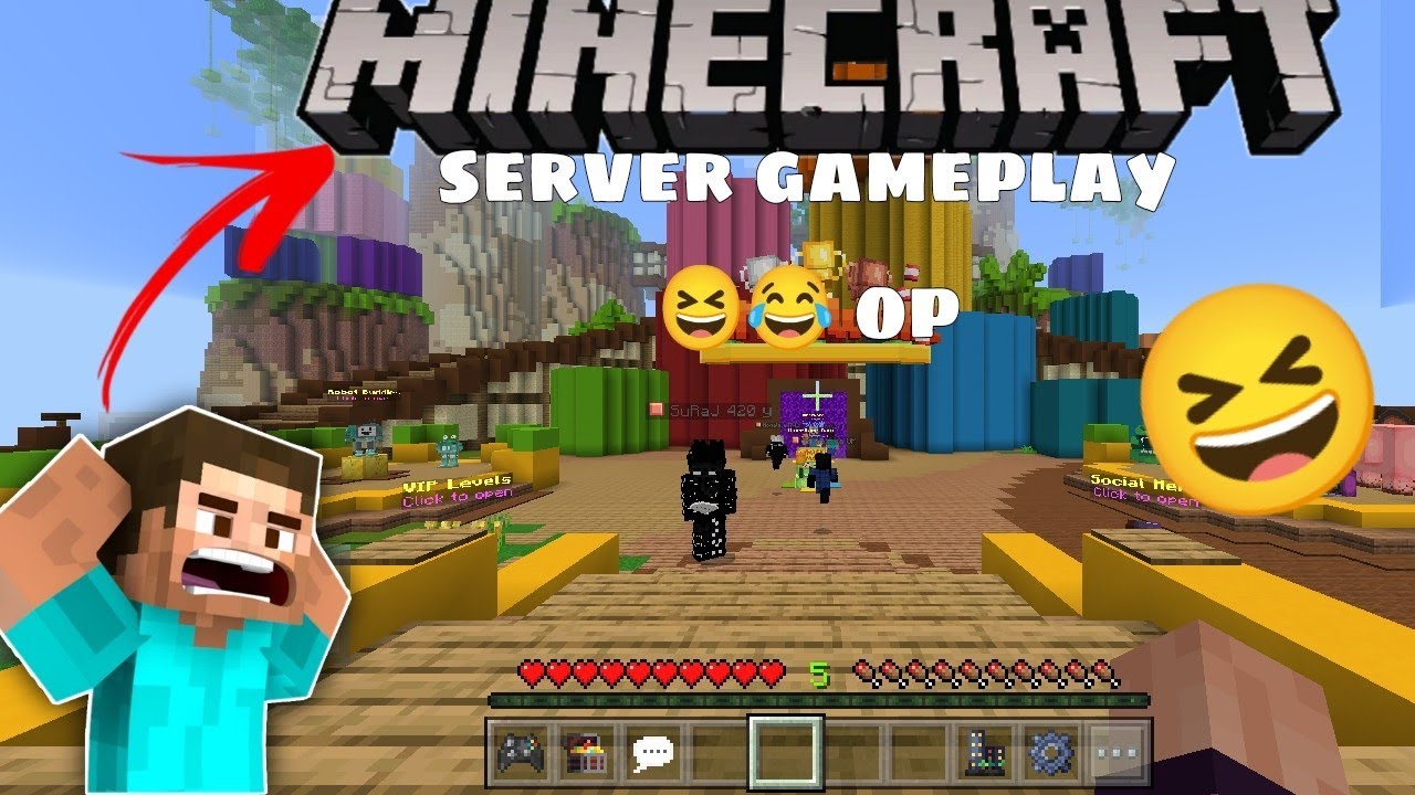Minecraft but op server gameplay 😆😂😅 like and subscribe #minecraft # ...