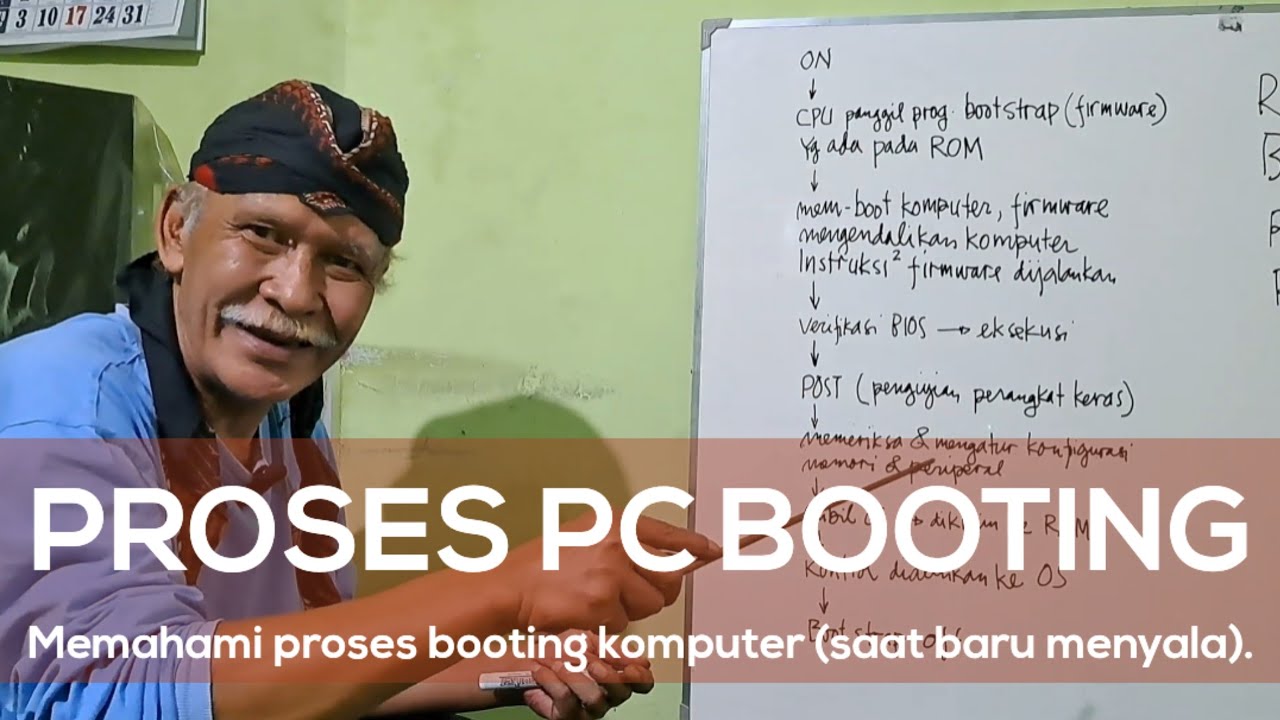 086 Mekanisme Proses Booting Komputer dan Aktivitas BIOS (Saat Baru ...