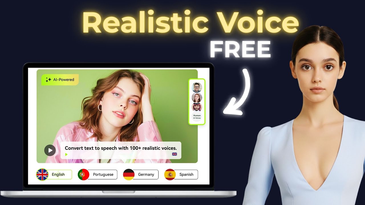 Best Realistic Voice Over Generator Free - YouTube