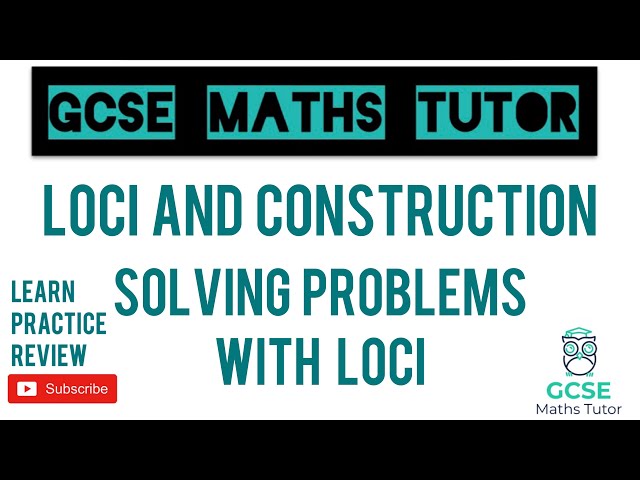 Constructions Worksheet Gcse Locus & Construction | PDF