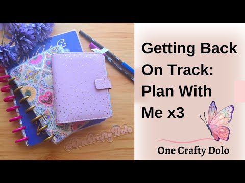 Getting Back On Track: Plan With Me x3 - YouTube