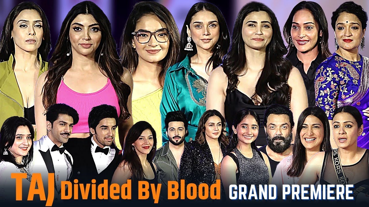 Taj: Divided By Blood | GRAND PREMIERE | Aditi Rao Hydari | Anushka Sen ...