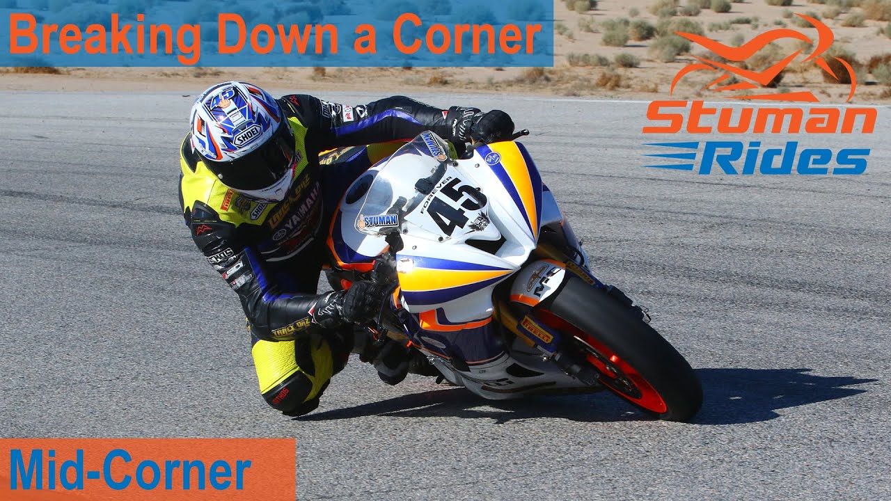 What to do mid corner on a motorcycle - YouTube