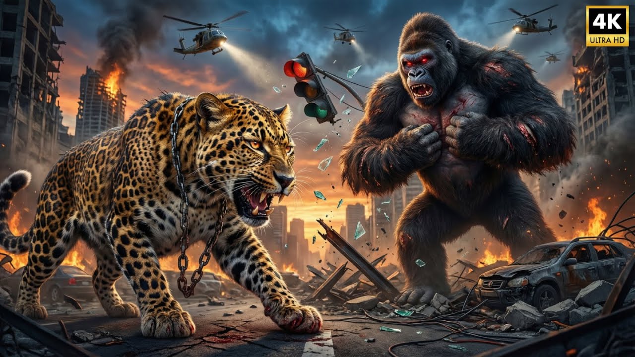 CHAINED BEAST Escape & City Rampage! Army vs Monster (Full Story) - YouTube