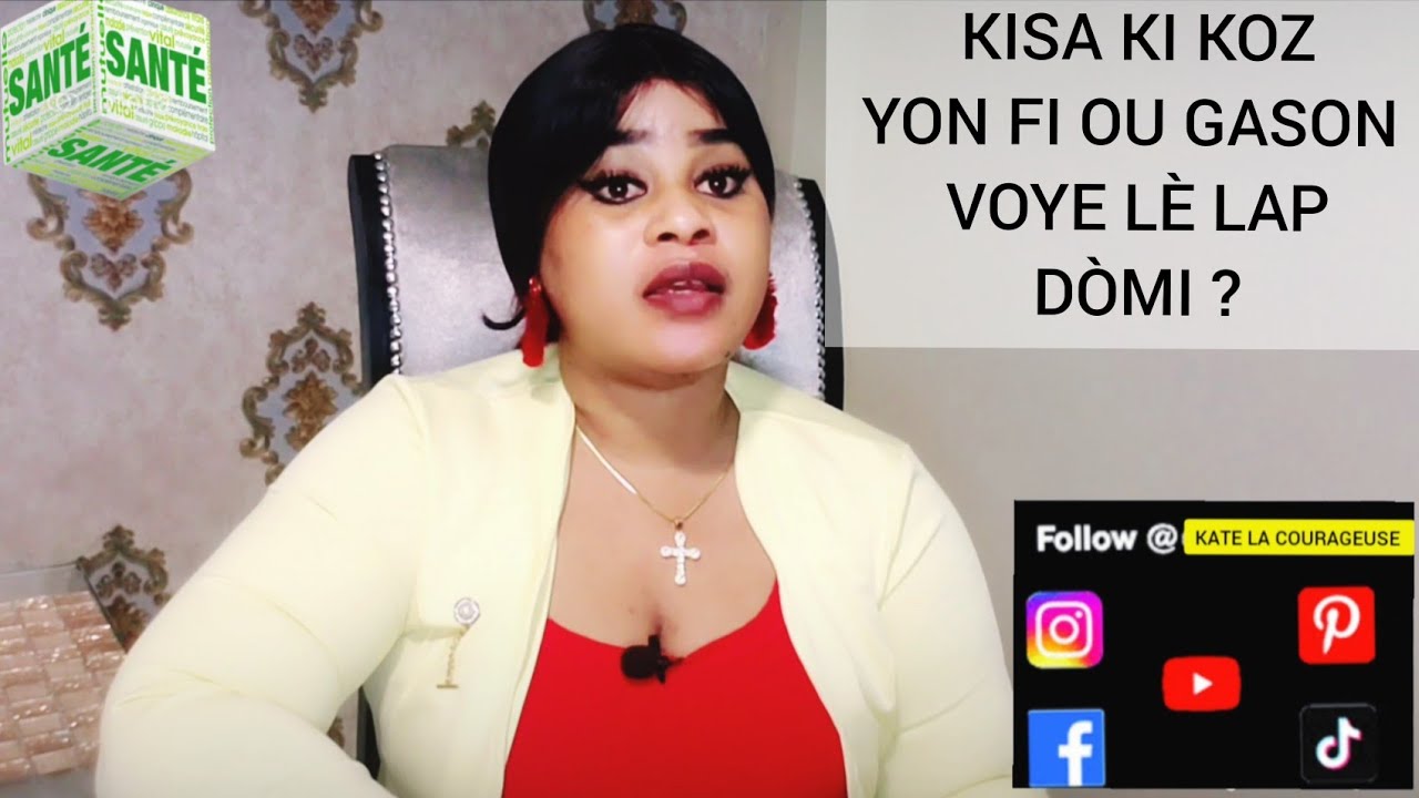 Kisa ki koz yon fi ou gason voye lè yap dòmi ? - YouTube