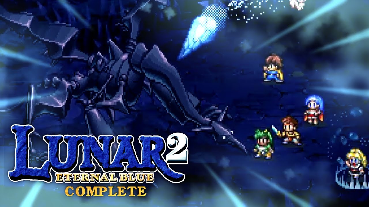 These Retro Boss Fights WERE HARD! - Lunar Eternal Blue Complete Part 7 ...