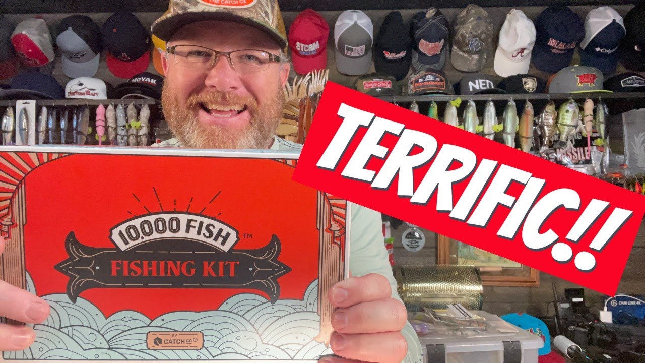 UNBOXING 10,000 Fish FISHING KIT - Great Lures for Less than $30 # ...