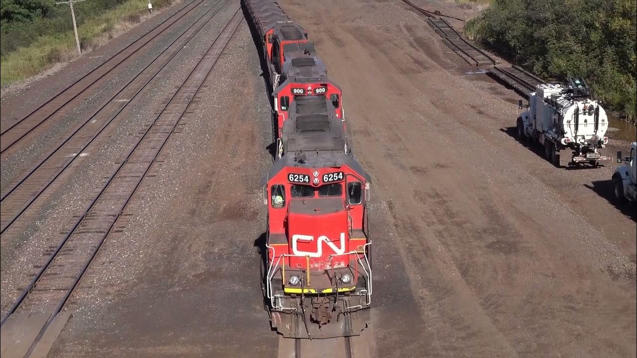 IC 6254 (CN) Coons, MN 9/27/2022 Train U-713 Sony Combo - YouTube