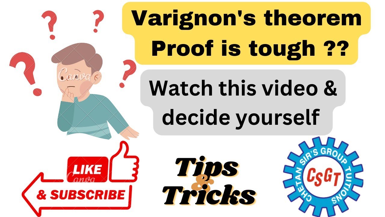 Varignon's theorem proof - YouTube