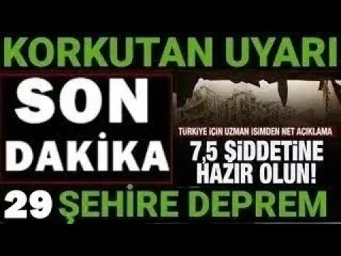 29 Şehire KÖTÜ Haber! Her An DEPREM Olabilir! İşte O İller Son Dakika Açıklaması