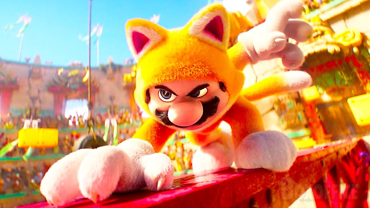 Mario VS Donkey Kong | Full Fight | The Super Mario Bros. Movie | CLIP ...