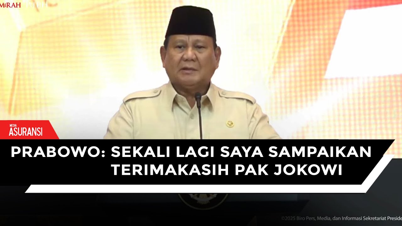 Momen Mayor Teddy Kena Tegur Prabowo Karena Tidak Undang Jokowi - YouTube