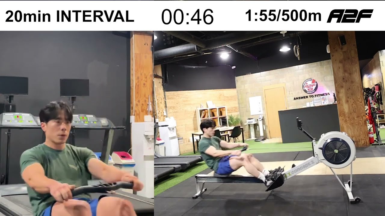 20min Interval Training_Row - YouTube