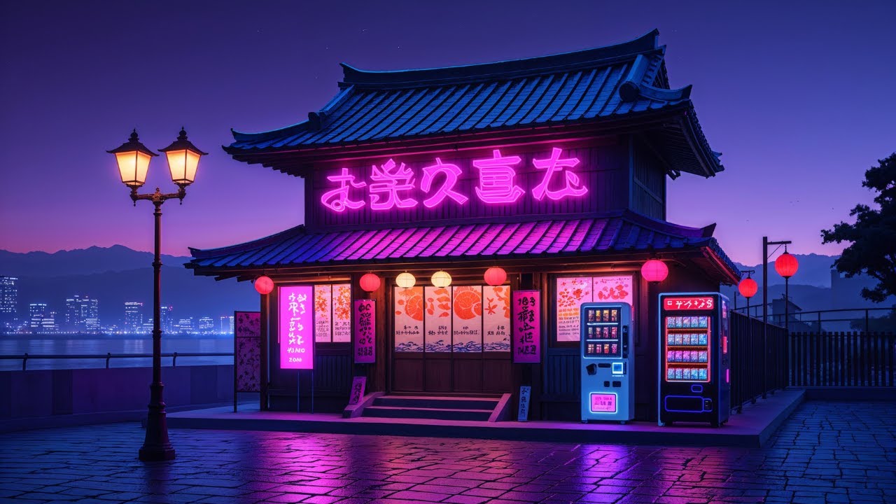 80s Japan Rain Lofi 🌧️ Nostalgic Rain & Lo‑fi Vibes for Study ...