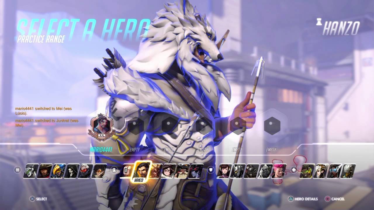 Overwatch: All projectile characters have the same hitbox - YouTube