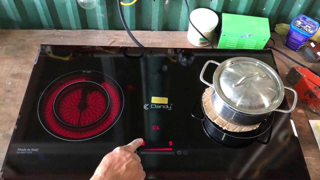 BẾP ĐIỆN TỪ DANDY DA-721TS MADE IN ITALY - INDUCTION COOKER DANDY - YouTube