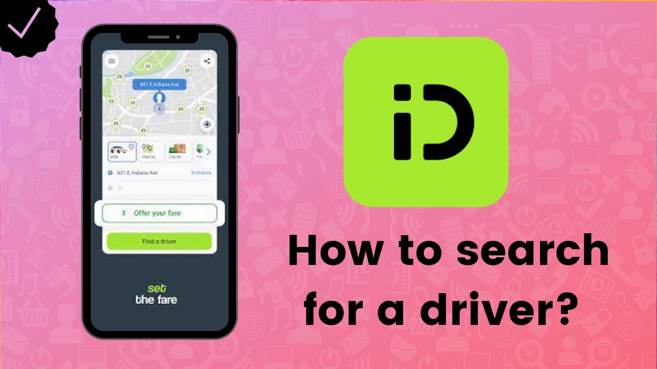 How to find a driver on inDrive? - YouTube