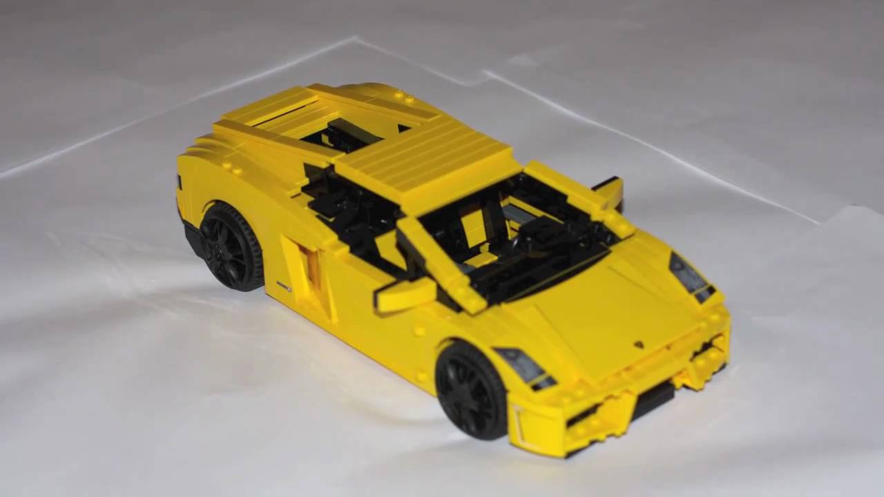 Built From Scratch -Lego Lambo - YouTube