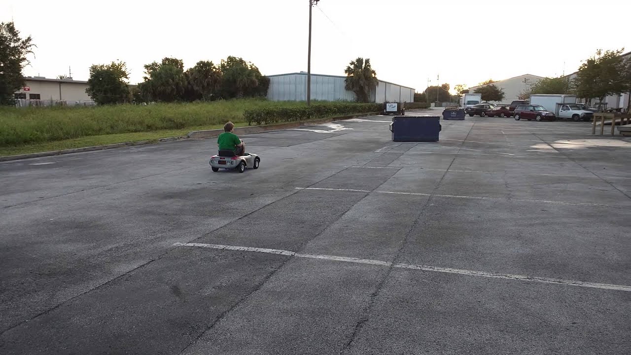 Firefly Power Wheels Racer Test Drive 2 - YouTube