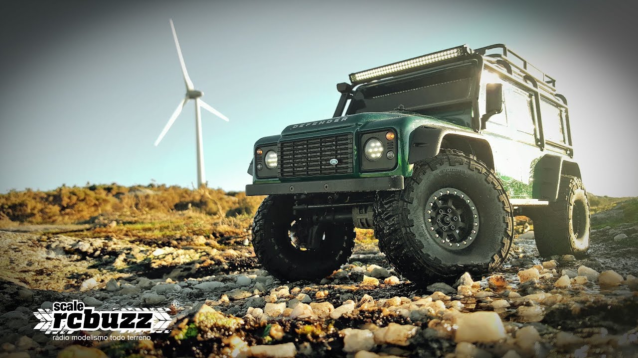 Traxxas TRX-4 Defender D110 Green Limited Edition #4 - YouTube
