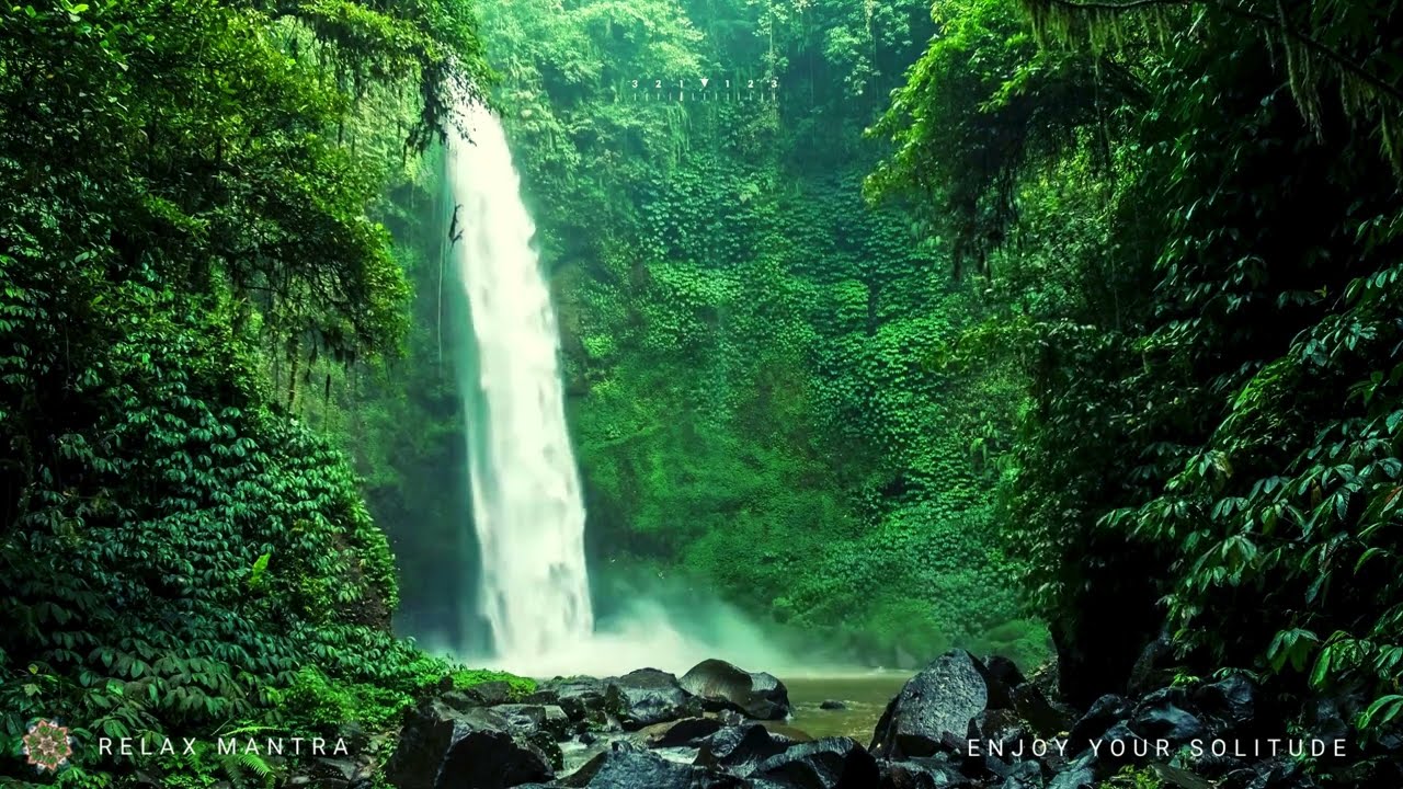 You and the waterfalls - A lovely Couple | Relax Mantra - YouTube