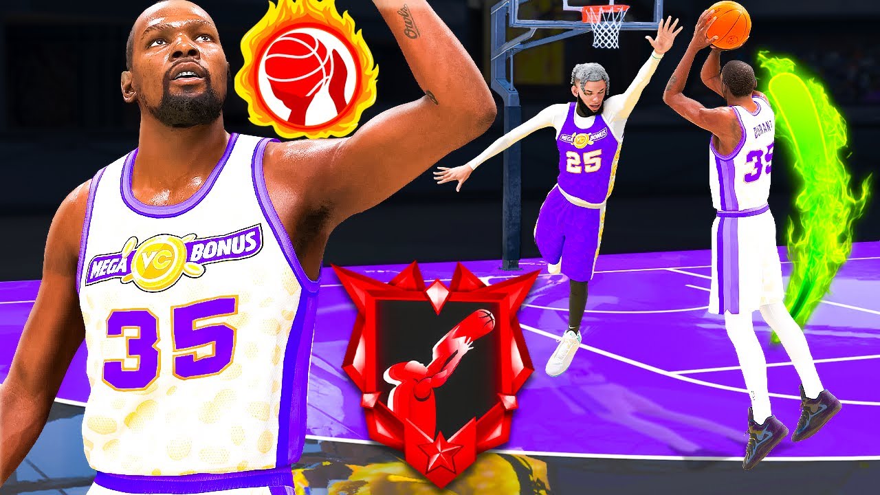 This KEVIN DURANT BUILD DOMINATES *NEW* MEGA VC BONUS EVENT on NBA 2K25 ...
