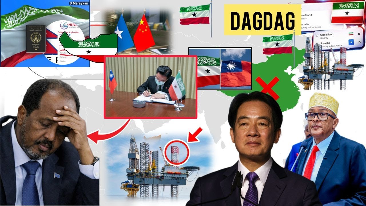 DEGDEG;Taiwan o talabo culus qaday, iyo Xasan Shekh iyo Shinaha o Durba ...