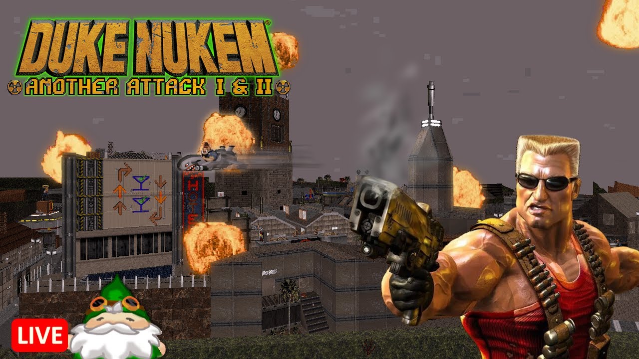 DUKE NUKEM 3D USER MAP (#16): Another Attack Part I & II (2020 & 2021 ...
