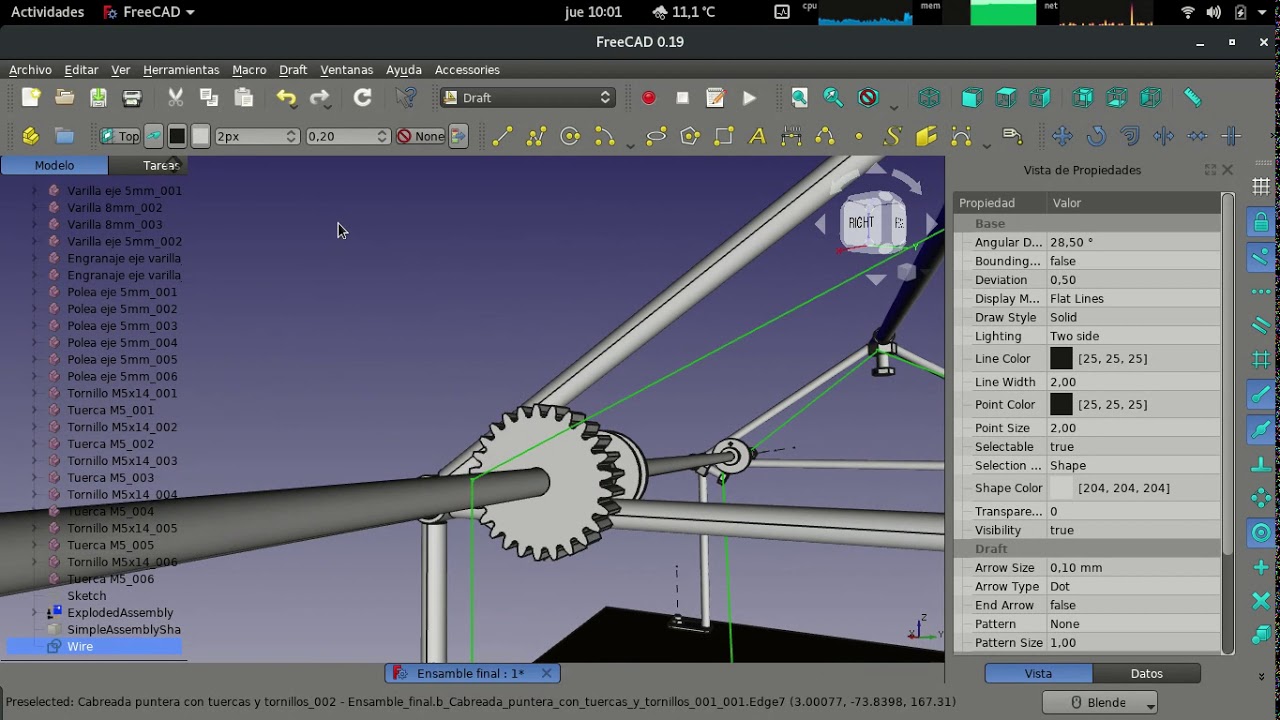 Macro Tour Camera FreeCAD - YouTube