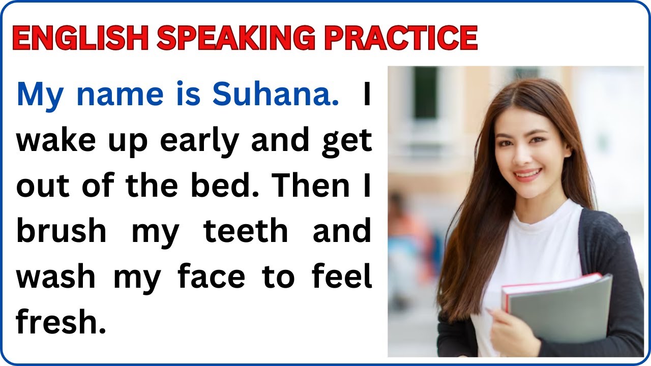 Improve Your English (My Daily Routine) | English Listening Skills ...